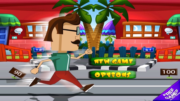 ` Hipster Race Running Battle Competition Games Work-out Free Fun by ...