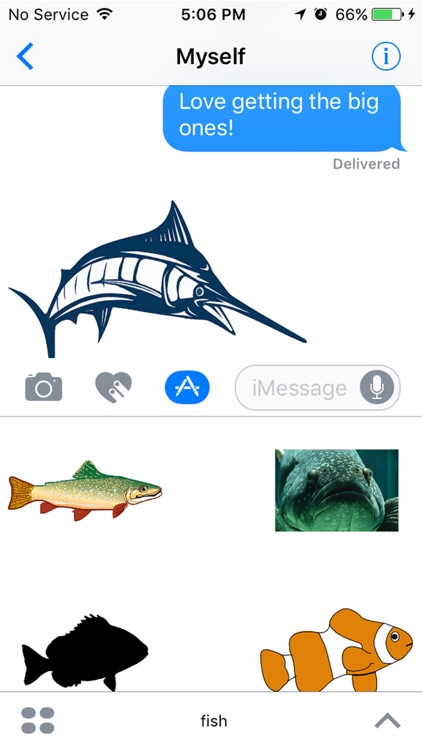 Fish : Your Next Big Catch Stickers by DeWitt Bro Co LLC