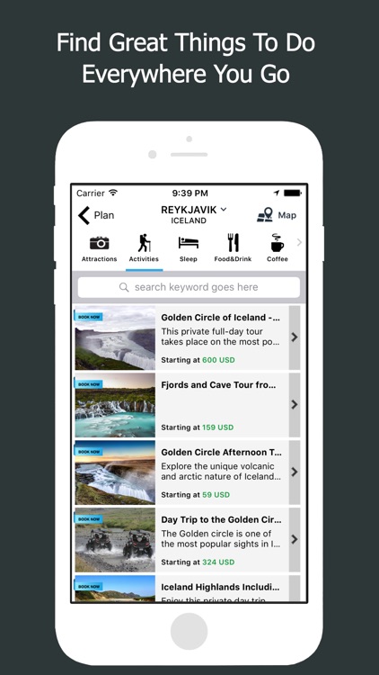 Excursion: Trip Planner, Travel Itinerary Planning by XCURSN LLC