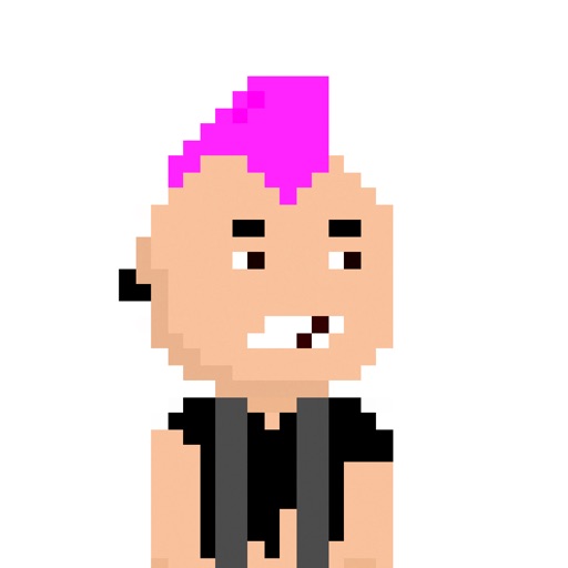 PIXTICKERS - Pixel Punk (Animated) by VICTOR VERDU