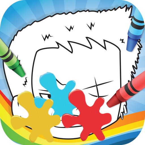 Dog Magic Coloring for kids Version by Manus Chamchan