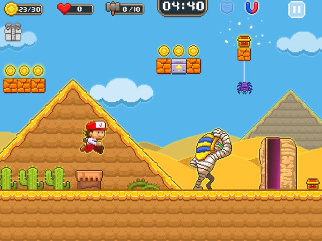 Super Jim Jump: Classic Platform Game on AppGamer.com
