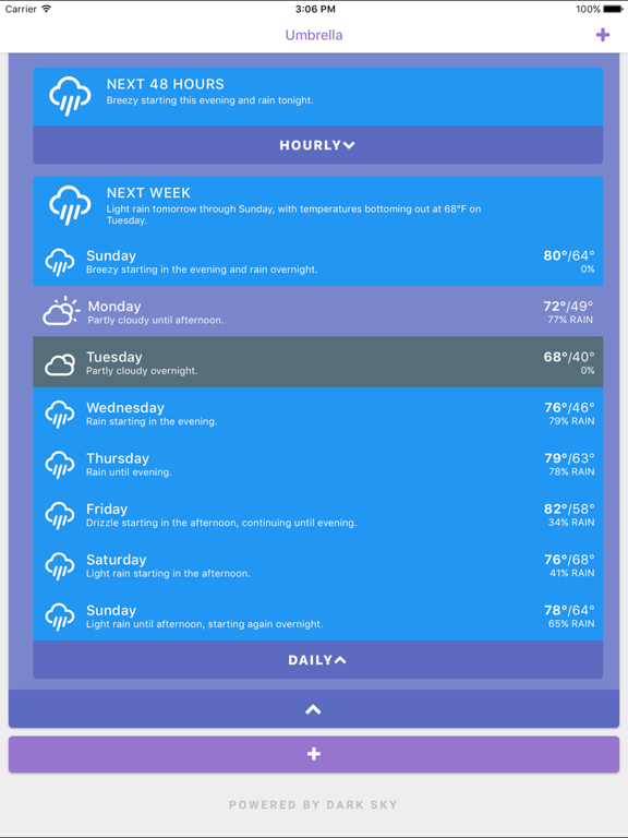 Umbrella: Simple Weather App | Apps | 148Apps