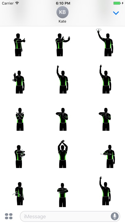 Basketball Referee Signals by Nicholas Allio