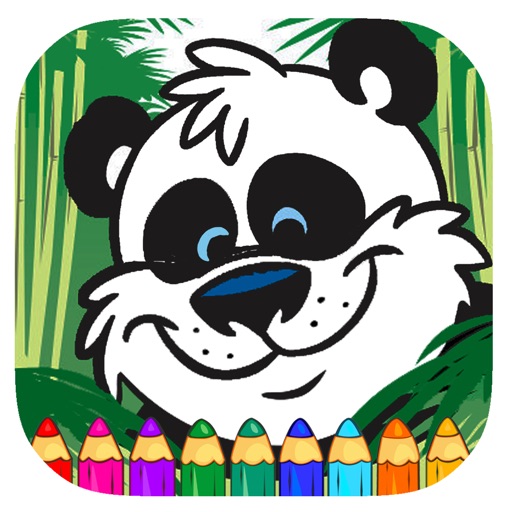 Panda And Bamboo Coloring Book Game Version by Mayurachat Tuytemwong