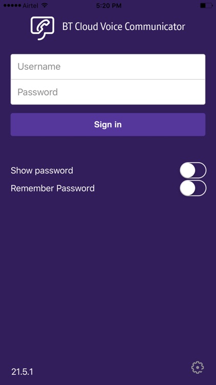 BT Cloud Voice Communicator by British Telecommunications plc