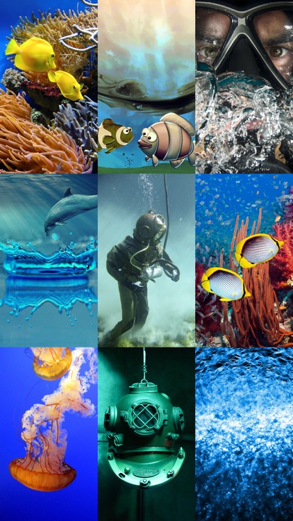 Underwater Wallpaper&Sea World Lock Screen Image.s by Milojkovic Marija