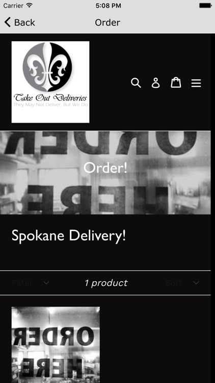 Take Out Deliveries by Keith Canady