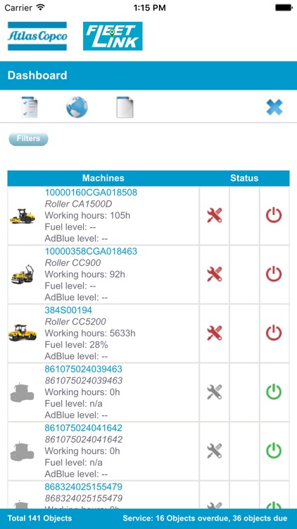 Atlas Copco FleetLink by Atlas Copco AB