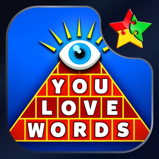 Word Pyramid by PuzzleStars by Candywriter, LLC