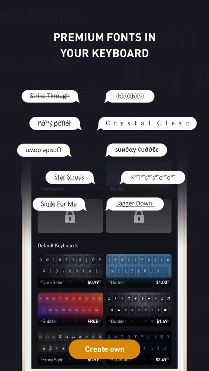 Bling Keyboards for iPhones - Fancy Font Keyboard by TheAppHoles