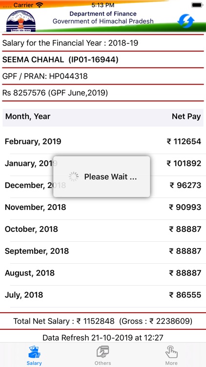 eSalary HP Govt Employees by National Informatics Centre
