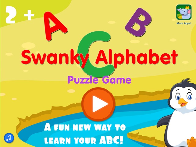 Swanky Alphabet Puzzle Games on AppGamer.com