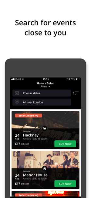 ‎Sofar Sounds Secret Concerts on the App Store