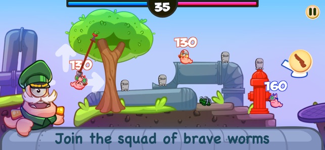 ‎Worm Battle: Wormageddon บน App Store