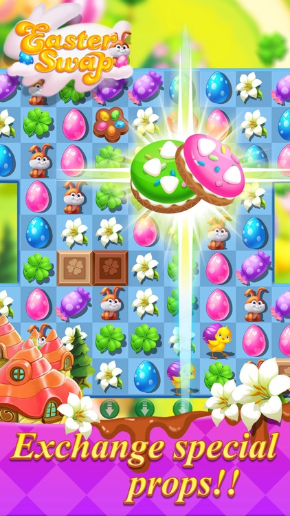 Easter Swap - Coloring Holiday by Bubble Blast LTD. - Fun free music games