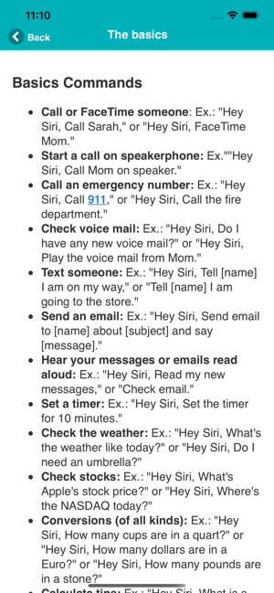 ‎Commands & Tips for Siri on the App Store