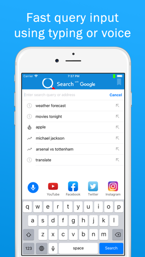 Smart Search & Web Browser para iPhone - DOWNLOAD DO APLICATIVO