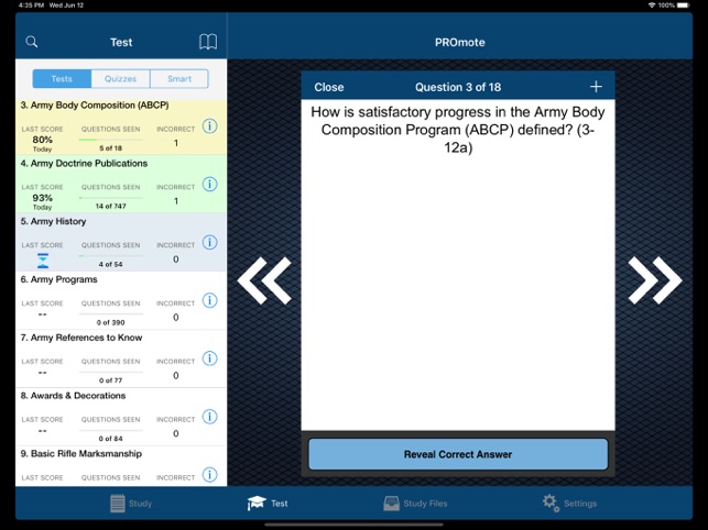 Promote Army Study Guide On The App