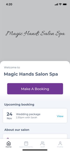 ‎Magic Hands Salon Spa on the App Store