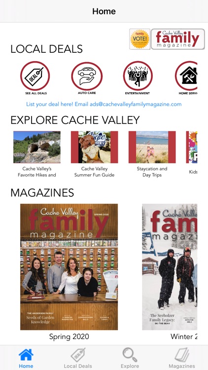 Cache Valley Family Magazine by Ryan Tensmeyer