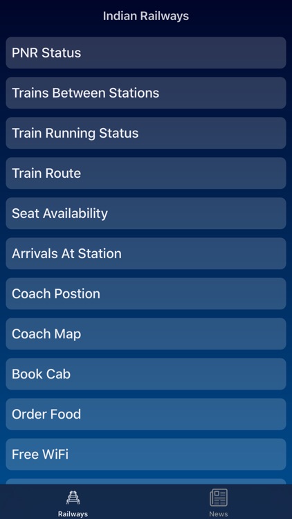 Indian Railway App - Humsafar by Hemanth Alluri