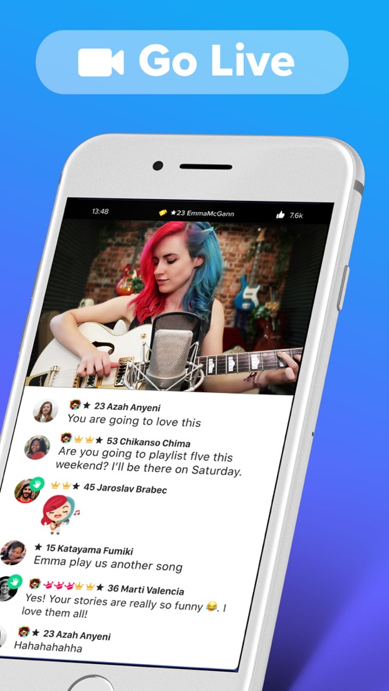 YouNow: Live Stream & Go Live App for iPhone - Free Download YouNow ...