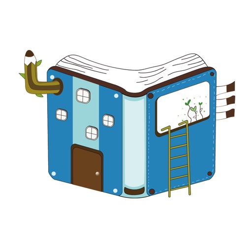 Paper book house by Isobel Foster
