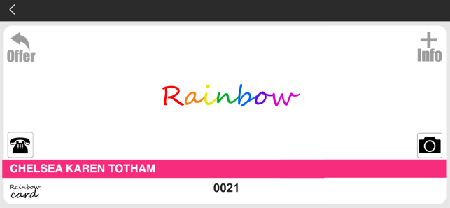 ‎Rainbowcard on the App Store