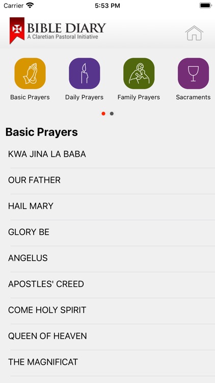 Bible Diary by Claretian Publications