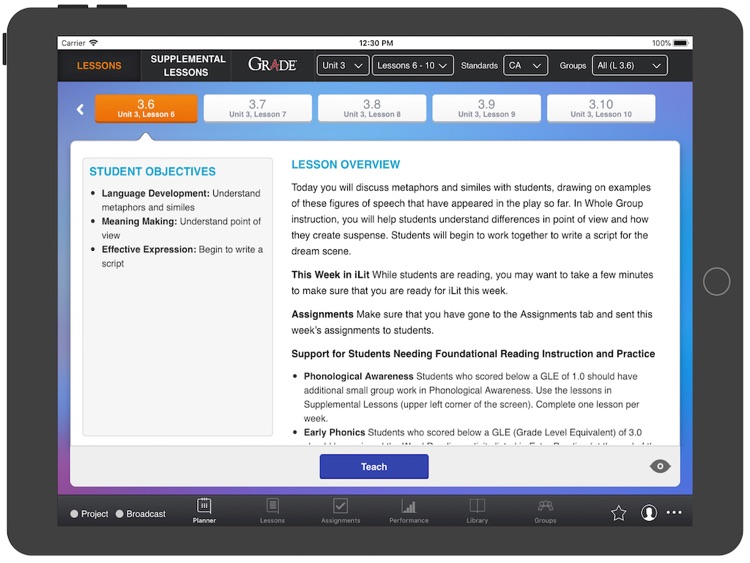 Teach iLit 9 by Savvas Learning Company LLC
