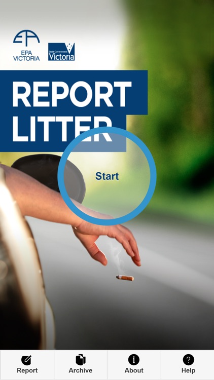 Report Litter by EPA Victoria