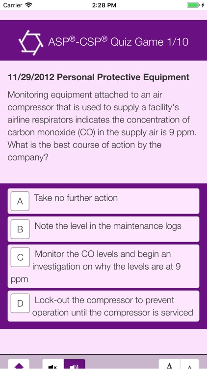 ASP-CSP Quiz Game by Bowen Learning Network, Inc.