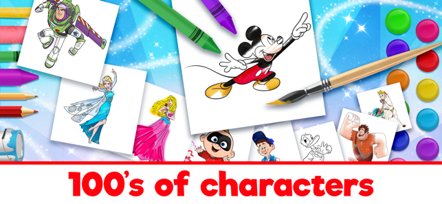 ‎Disney Colouring World on the App Store