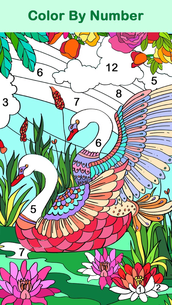 Color By Number Games