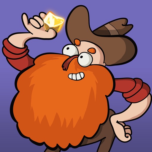 Happy Gold Digger by VENIAMIN GRIBKOV