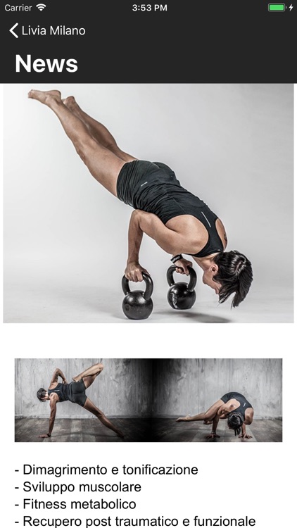 Livia Milano Personal Trainer by isPlus®