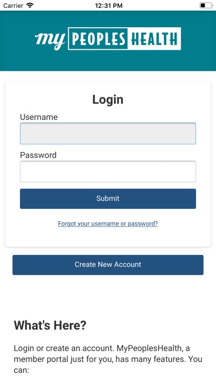 MyPeoplesHealth by Peoples Health