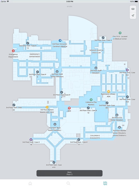 Atrium Health Campus Map