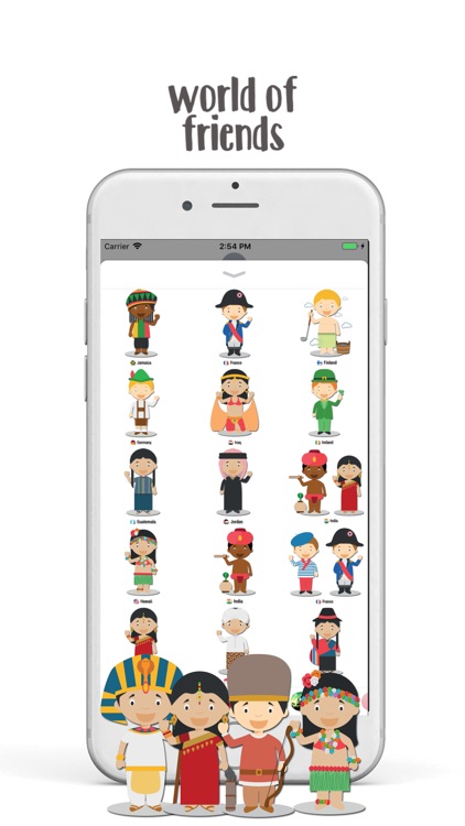 World Of Friends 2 Stickers by Goh Sok Peng