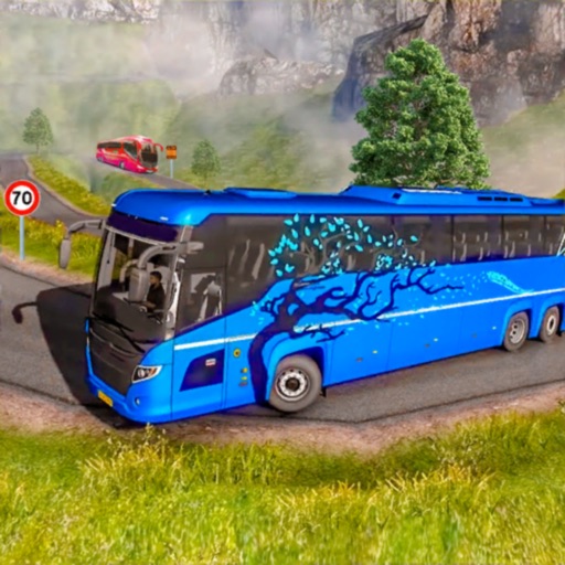 Off road uphill mountain Bus by Rehan Azhar