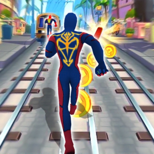 Superhero Subway Runner by Duc Duong