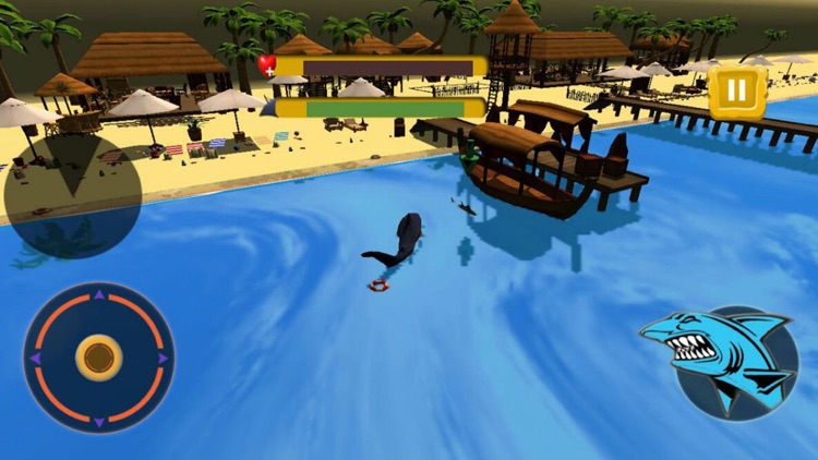 Shark Attack Simulator 3D Game by Yaseen Zareen