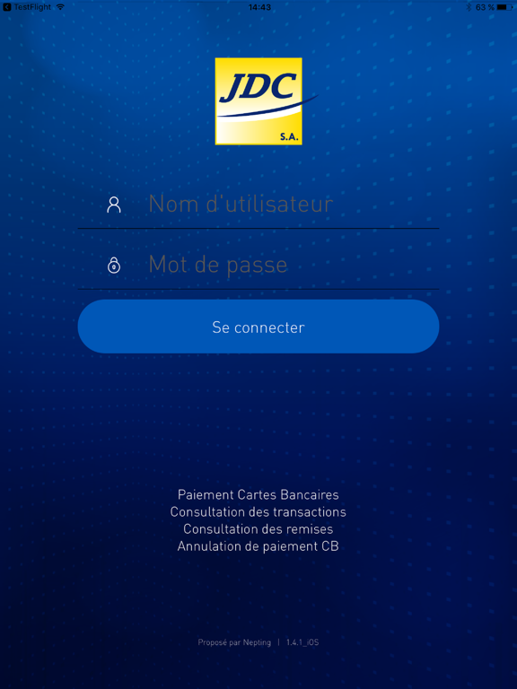 Télécharger MPOS JDC pour iPhone / iPad sur l'App Store (Economie et entreprise)