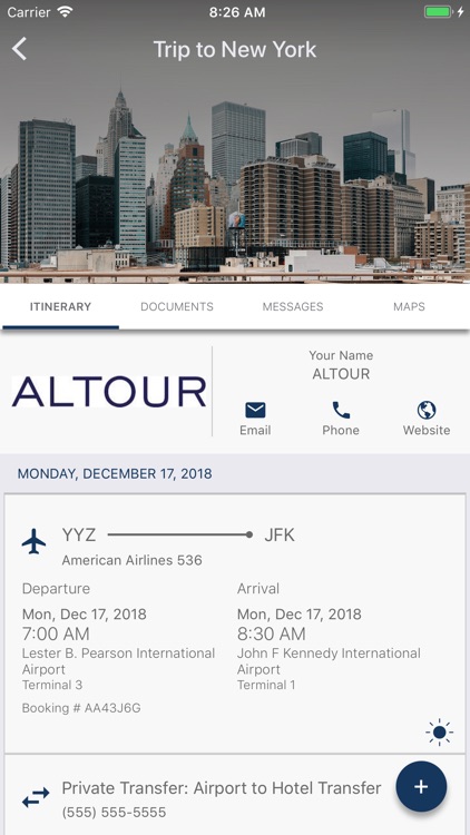 ALTOUR Trip Wallet by ALTOUR International, Inc.