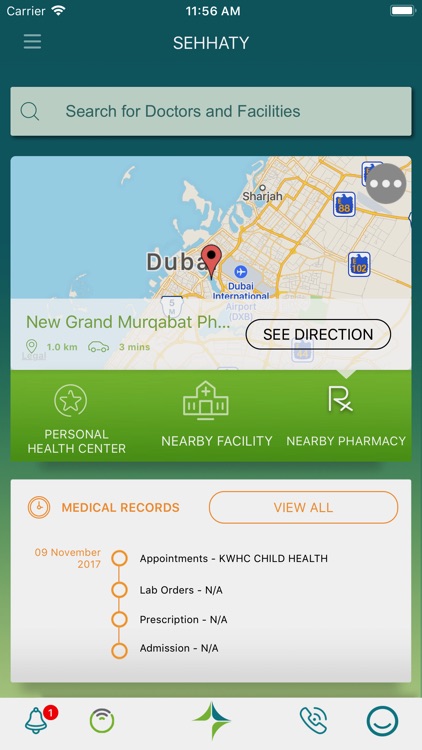 Sehhaty by Dubai Health Authority