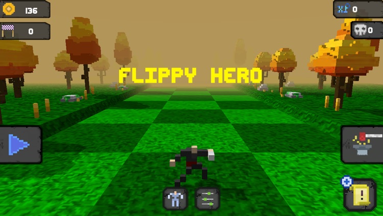 Flippy Hero - Jump and Attack by Ruixue Zhang