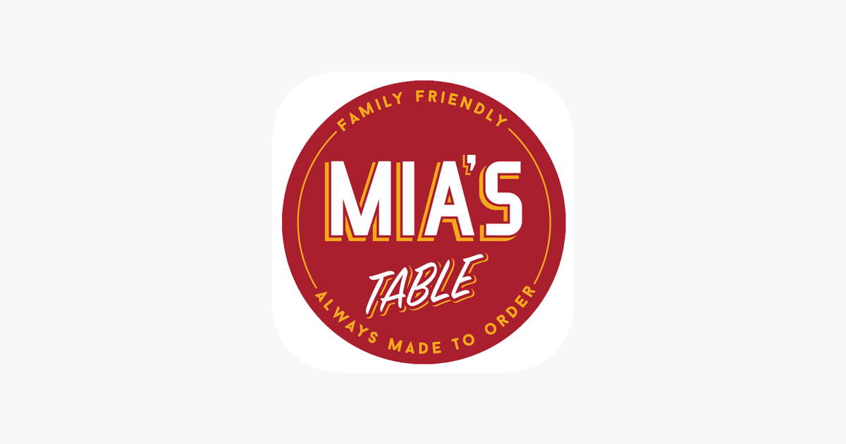 ‎Mia's Table on the App Store