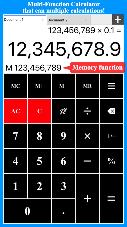 NeoCalcs - Multiple-Calculator by SkyArts&Co., Ltd