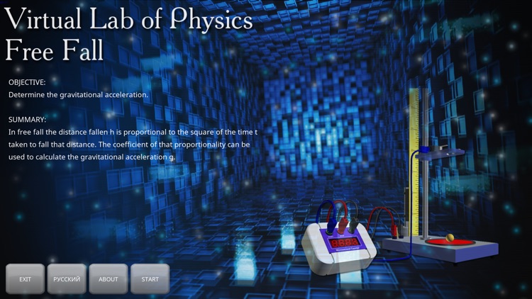 Free Fall Virtual Lab by Maxim Likhachev